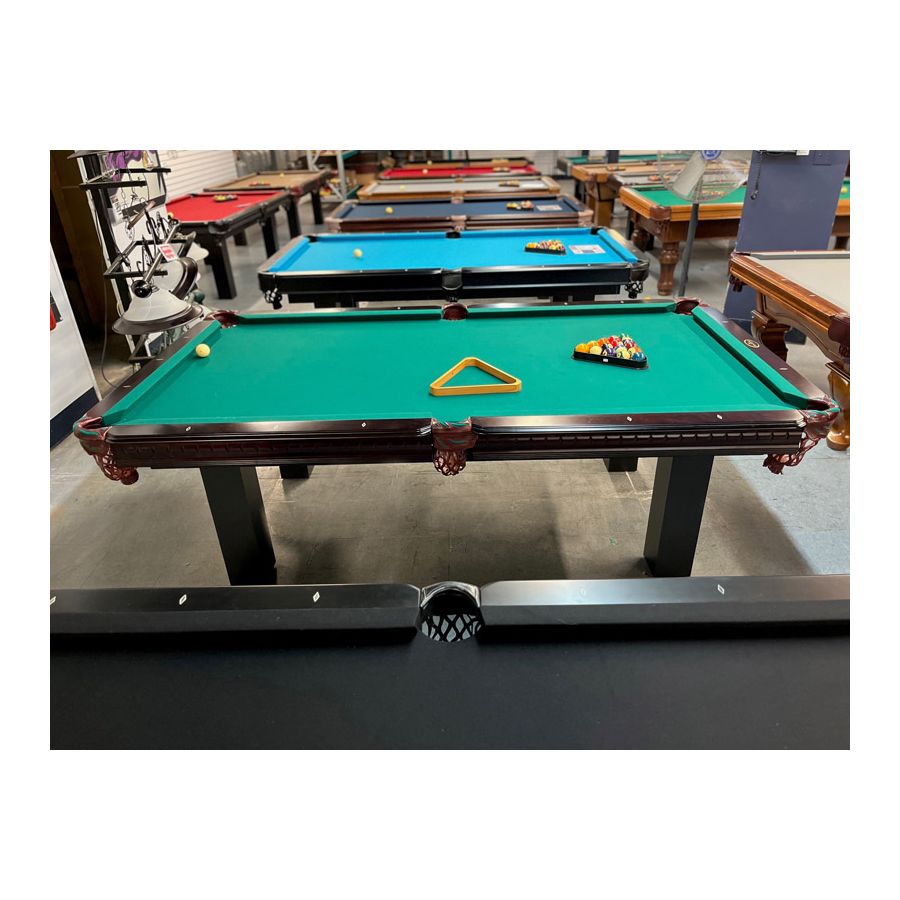 Majestic Demonstrator floor model 8 foot with Black and Walnut Two-Tone ...