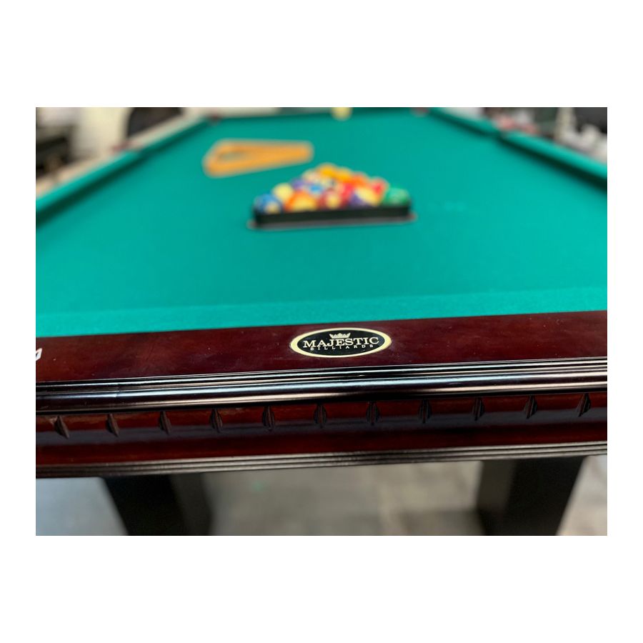 Majestic Demonstrator floor model 8 foot with Black and Walnut Two-Tone ...