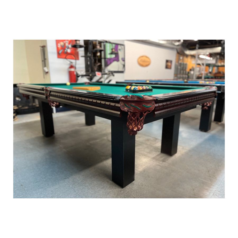 Majestic Demonstrator floor model 8 foot with Black and Walnut Two-Tone ...