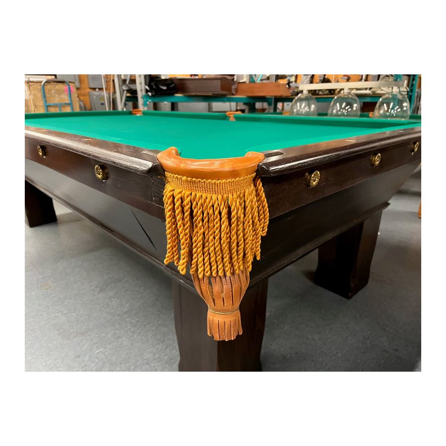 Brunswick Billiard Dominion Antique 9 foot pool table made with ...