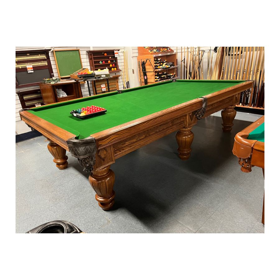 Dufferin brand 10 x 5 foot used snooker table with 1 inch thick slate ...