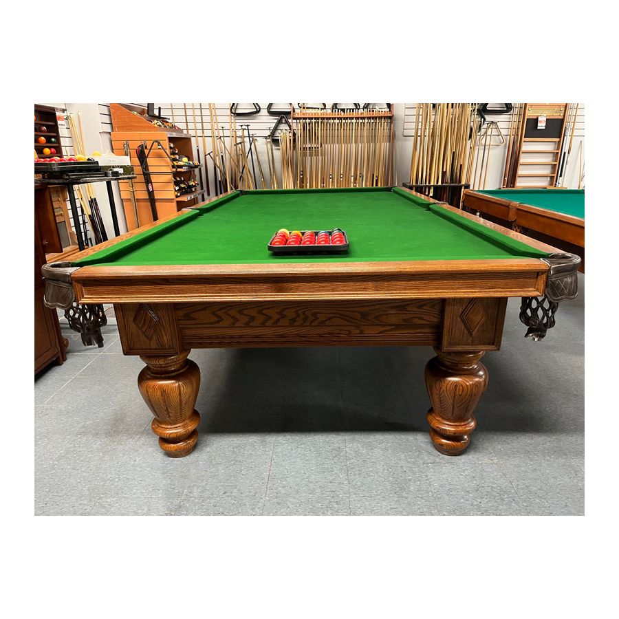 Dufferin brand 10 x 5 foot used snooker table with 1 inch thick slate ...