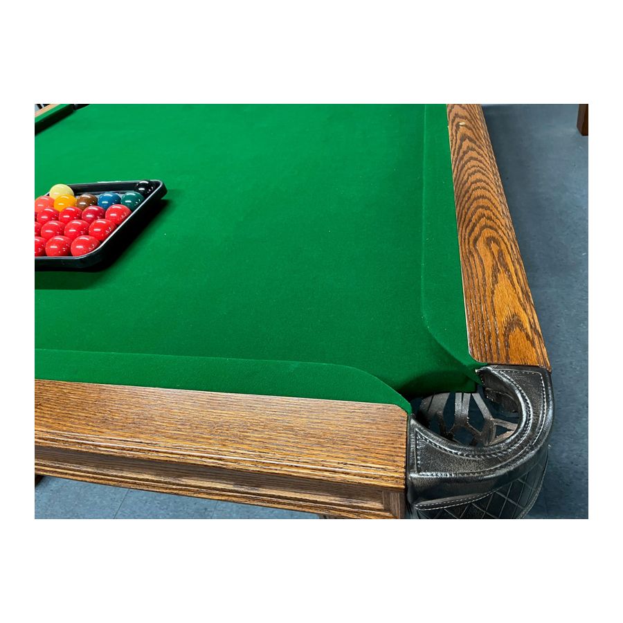 Dufferin brand 10 x 5 foot used snooker table with 1 inch thick slate ...