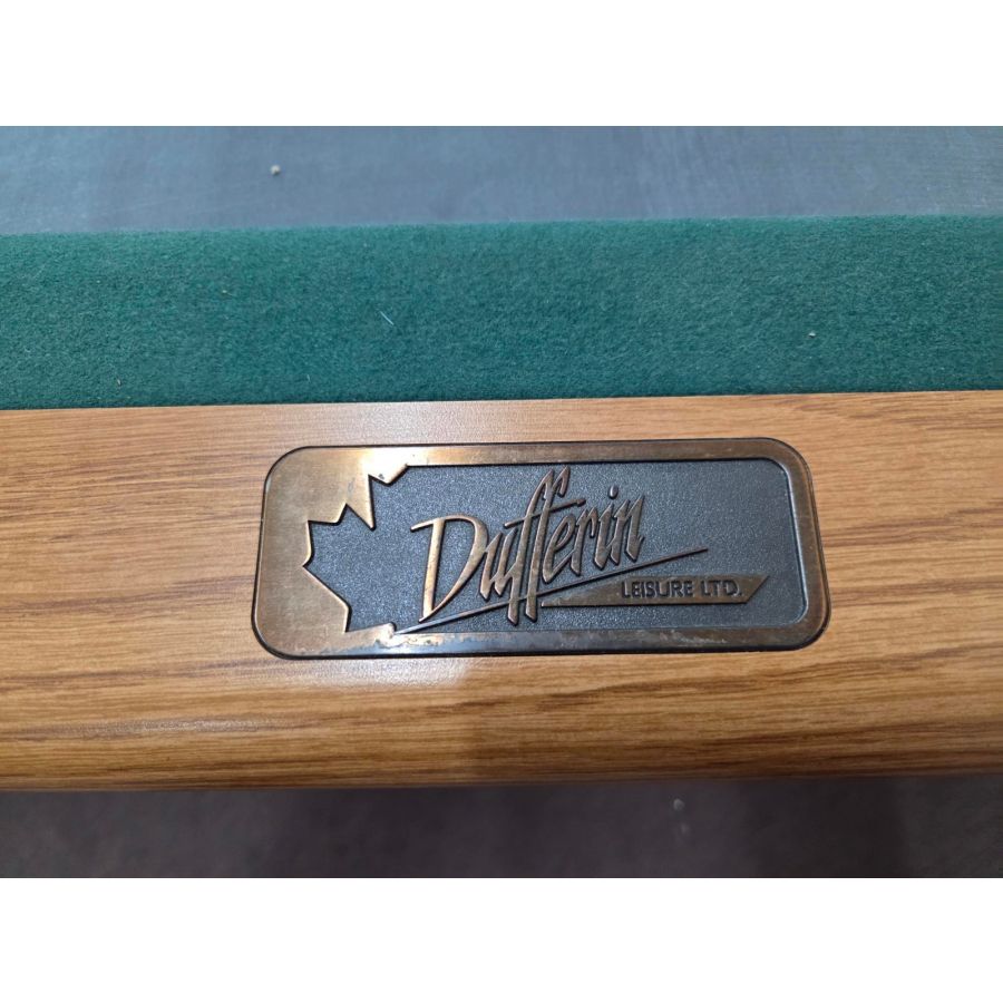 Used Dufferin 8 foot pool table with natural quarried slate and Oak ...