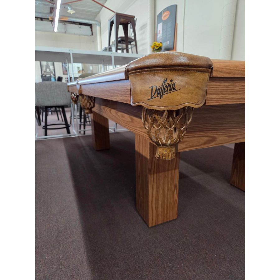 Used Dufferin 8 foot pool table with natural quarried slate and Oak ...