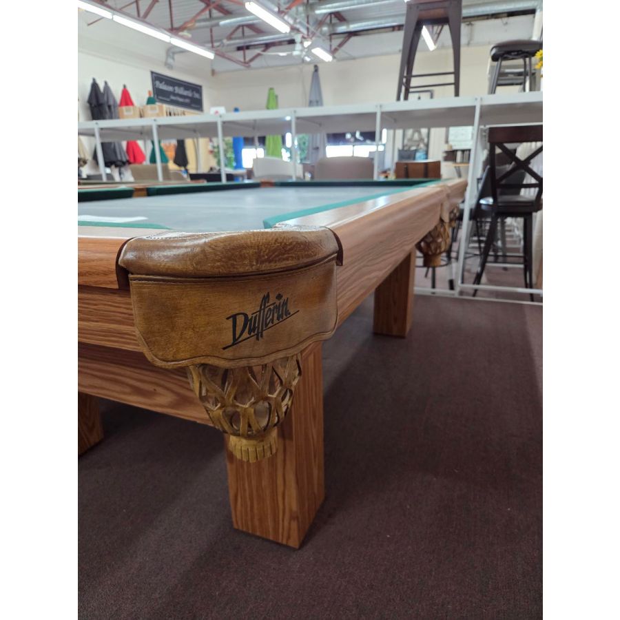 Used Dufferin 8 foot pool table with natural quarried slate and Oak ...