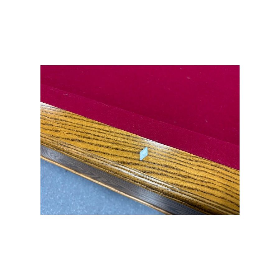 Brunswick Billiards 8 foot used pool table with 1 inch thick natural ...