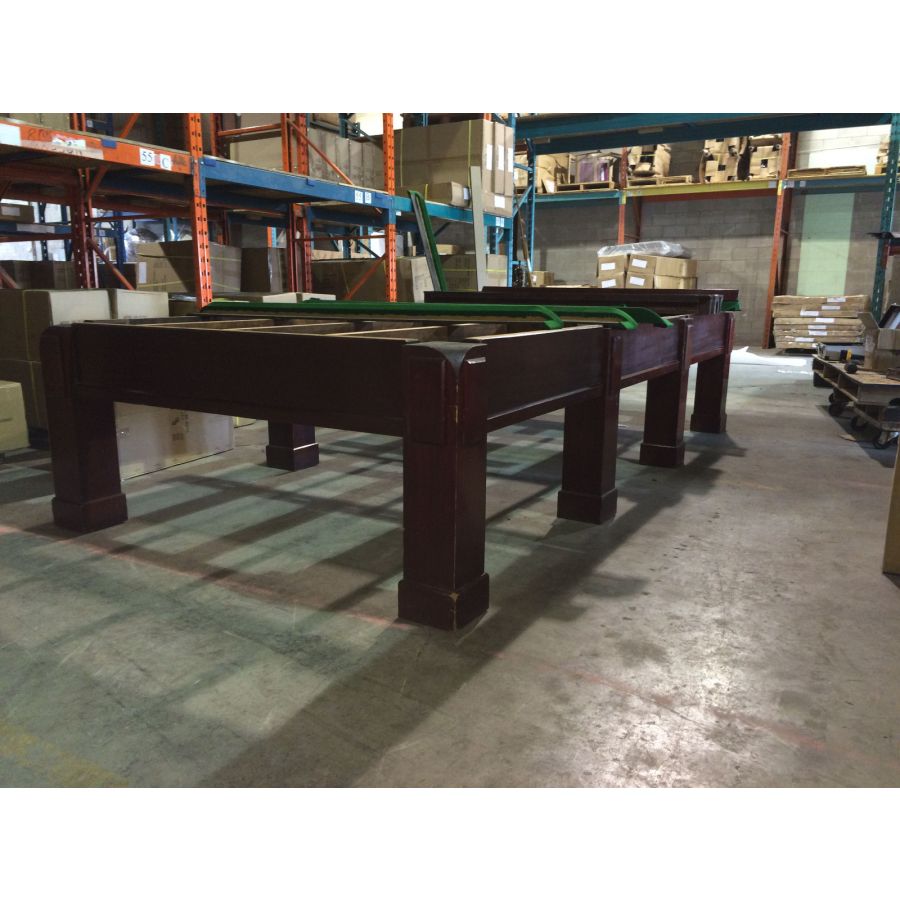 12 foot vintage antique snooker table made by Burroughs and Watts LTD ...