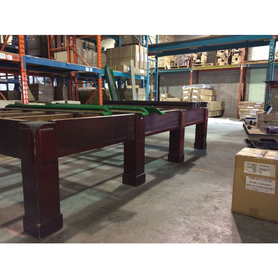 12 foot vintage antique snooker table made by Burroughs and Watts LTD ...