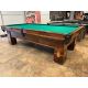 Incredibly rare antique 9 foot Brunswick Billiards Medalist pool table ...